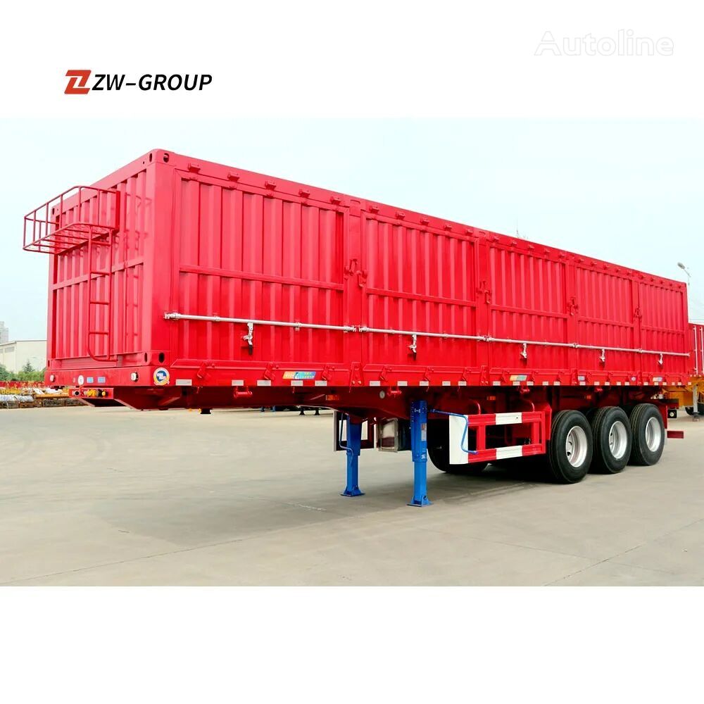 Nova ZW trailer side tipper trailer poluprikolica kipera