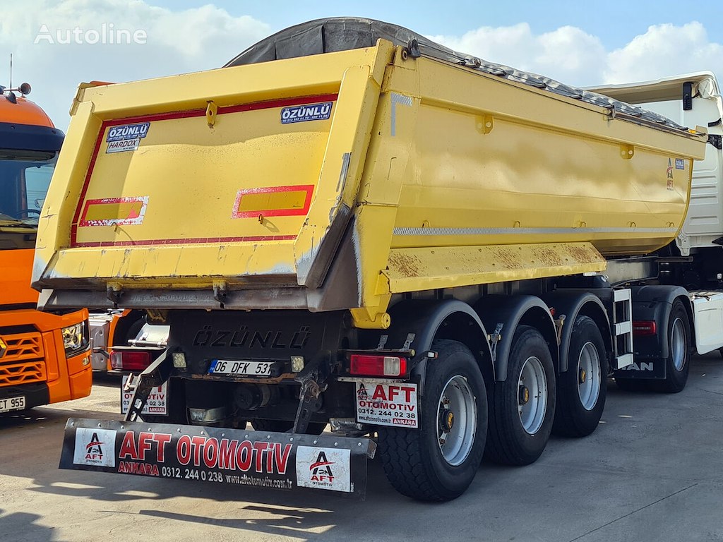 Özünlü 2022 ÖZÜNLÜ TRAX AXLE-HARDOX TIPPER TRAILER poluprikolica kipera