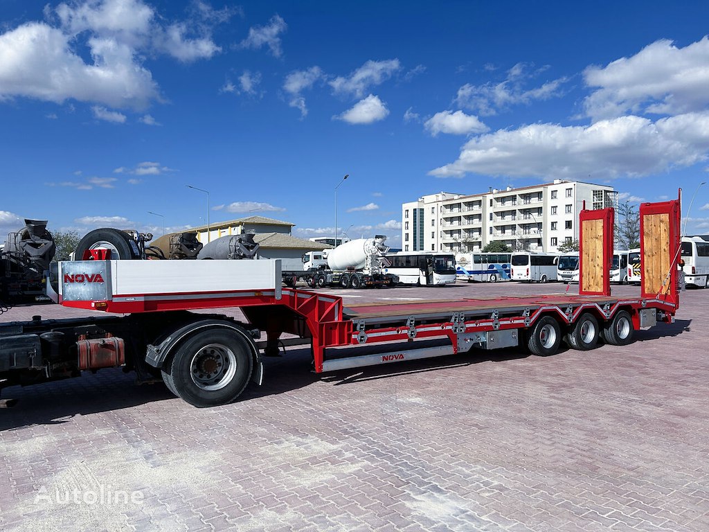 Nova Nova New 3 Axle Lowbed Trailer - Low Platform - Hydraulic Winch poluprikolica sa niskom platformom