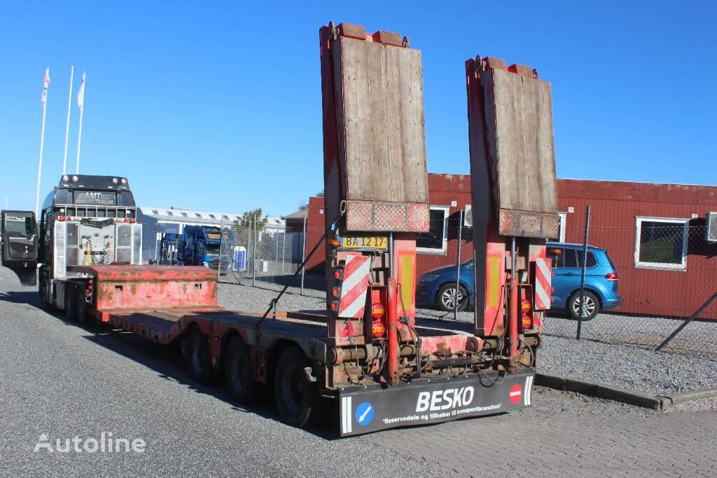 AMT MT310 3 akslet maskintrailer m. udtræk poluprikolica sa niskom platformom