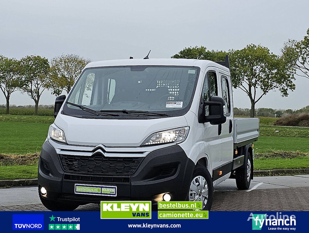 Citroen JUMPER 2.2 OpenLaadbak DC Heavy kamion s ravnom platformom < 3.5t