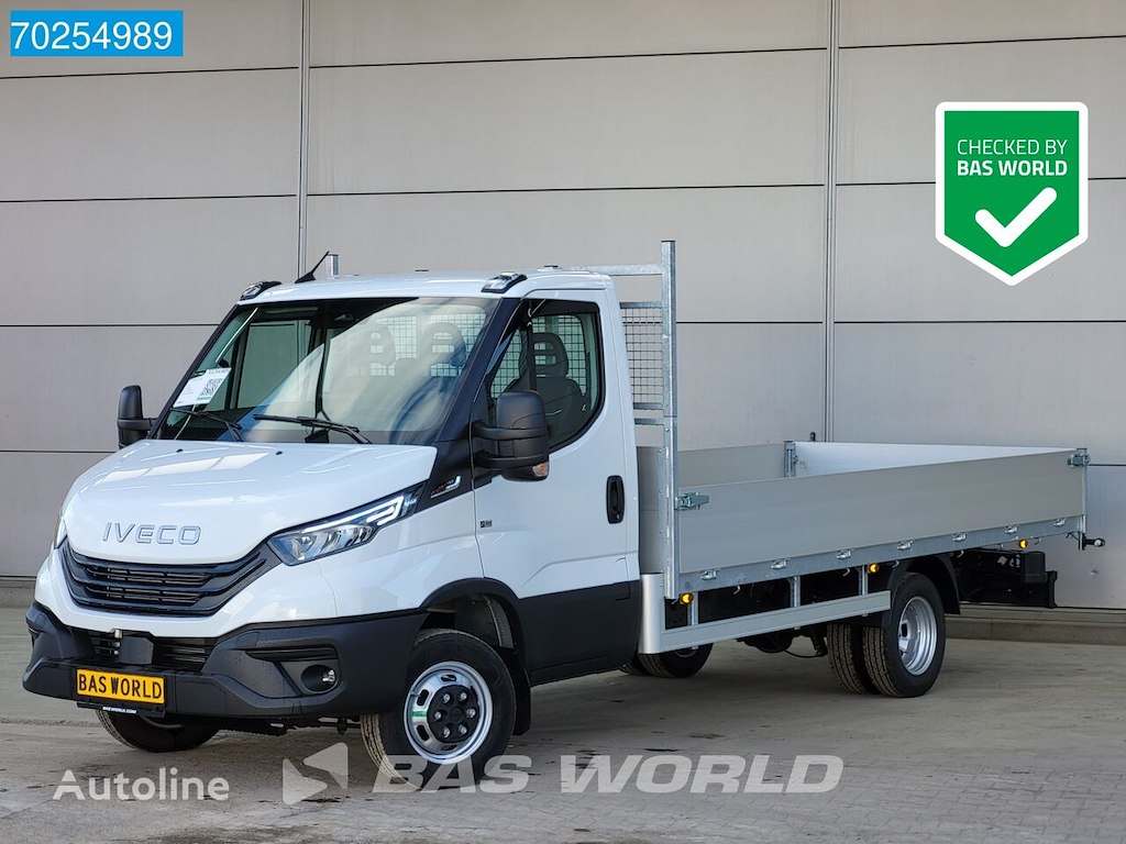 Novi IVECO Daily 35C18 3.0L Automaat 2025 model Open laadbak Navi Camera Pi kamion s ravnom platformom < 3.5t