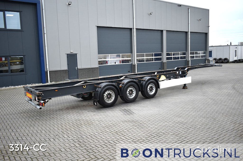 Schmitz Cargobull SCF 24 FIXED CHASSIS | 45ft HC * 4450 KG * SAF/DISC * NL TRAILER poluprikolica za prevoz kontejnera