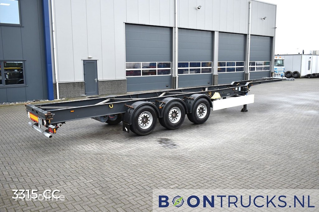 Schmitz Cargobull SCF 24 FIXED CHASSIS | 45ft HC * 4450 KG * SAF/DISC * NL TRAILER poluprikolica za prevoz kontejnera