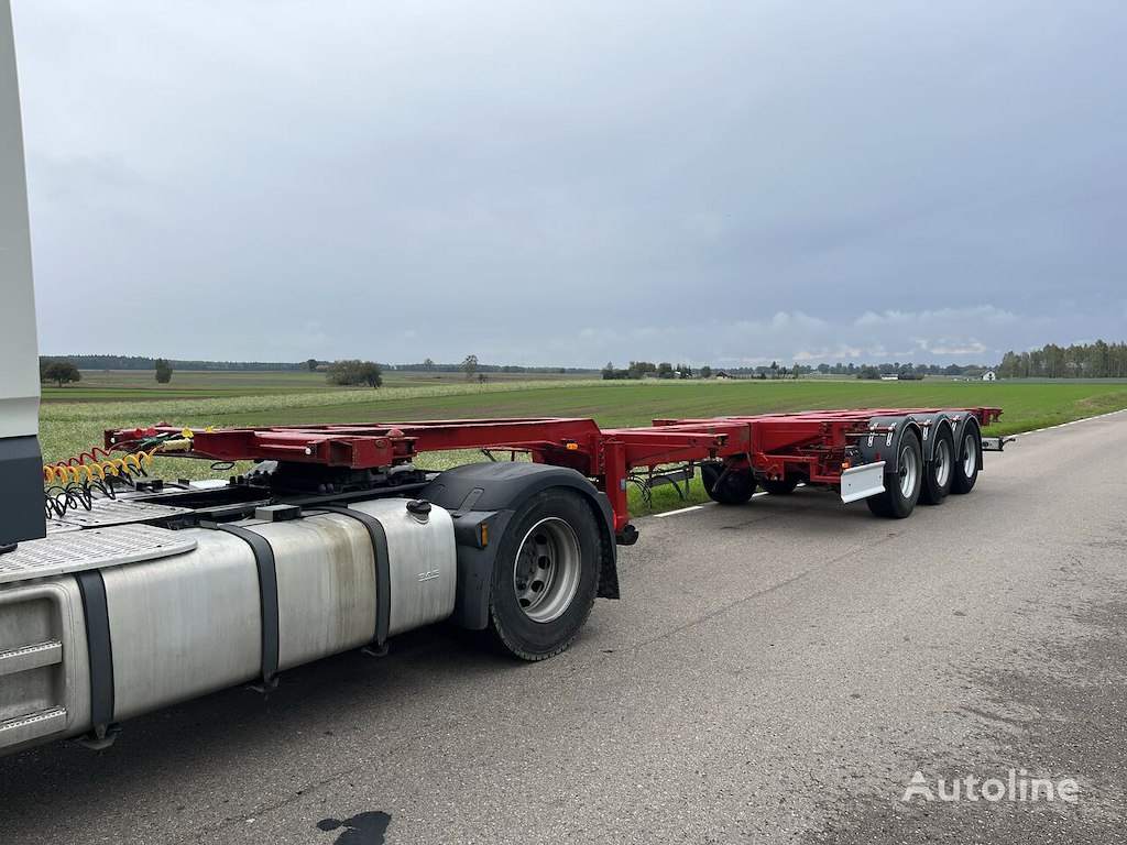 Fliegl SDS poluprikolica za prevoz kontejnera