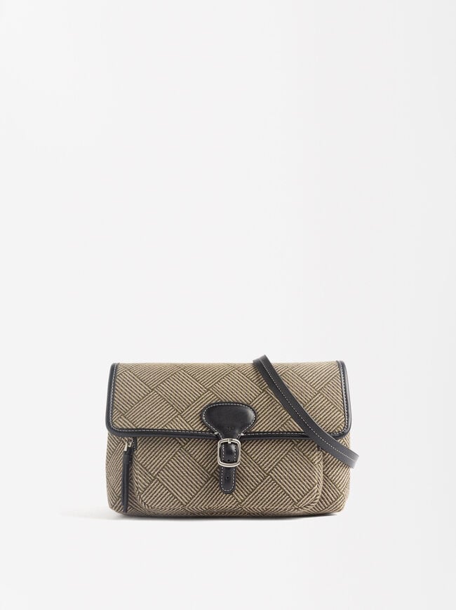 Jacquard Crossbody Bag