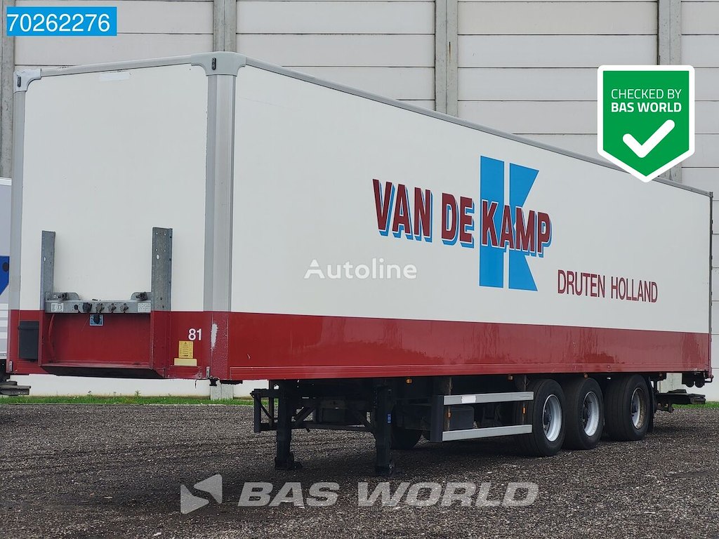 Groenewegen DRO-15-27 3 axles NL-Trailer Liftachse Tailgate Lenkachse LBW furgon poluprikolica