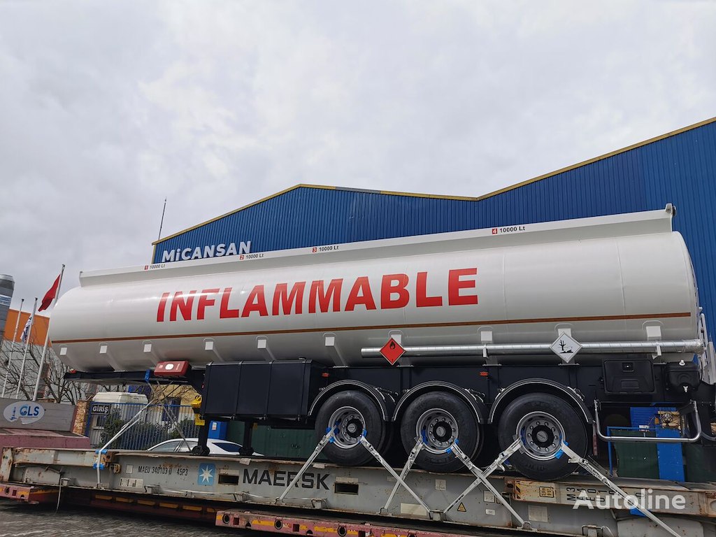 Nova Micansan 2024 NEW MİCANSAN D TYPE FUEL OIL SEMI TRAILER TRANSPORT TANK cisterna za goriva i maziva