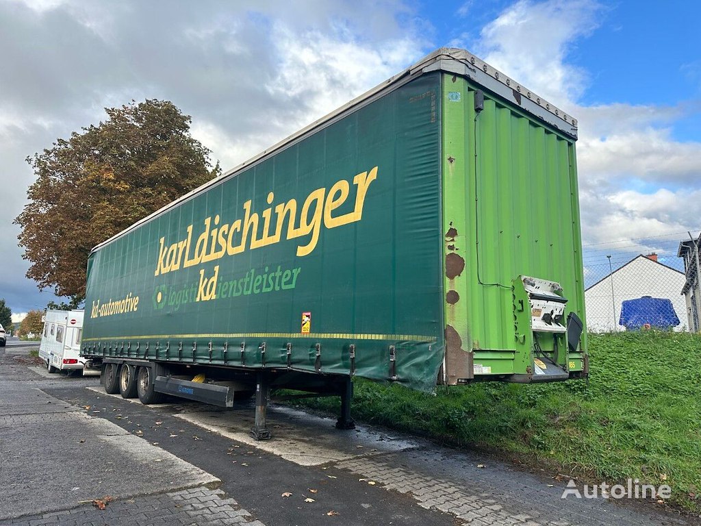 Krone SD / Mega / BPW Achsen **2 x Stück** poluprikolica s ceradom