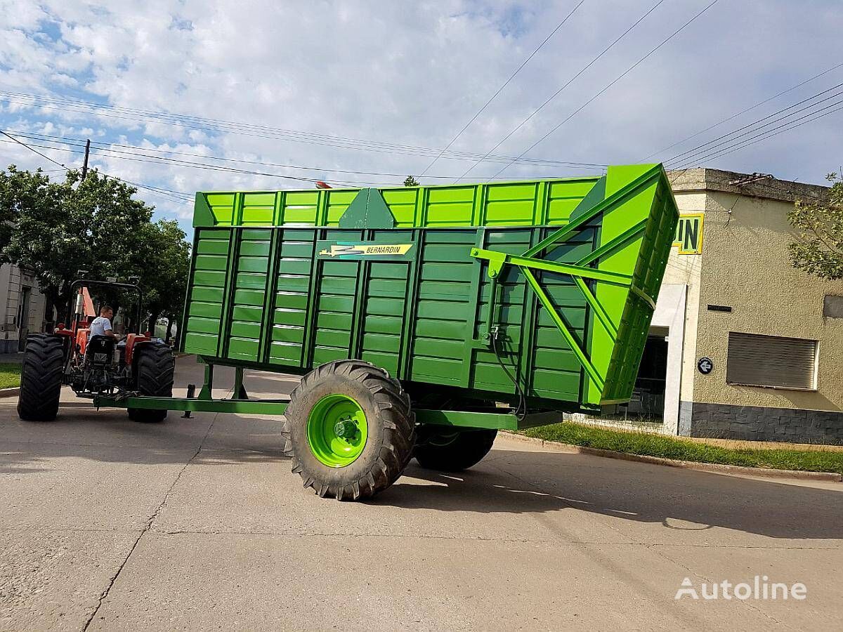 Nova Carro Forrajero Descarga Trasera 30m3, 12tn Bernardin prikolica za prevoz zrna