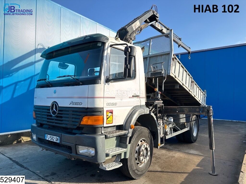 Mercedes-Benz Atego 1828 Manual, Steel Suspension, HIAB kiper