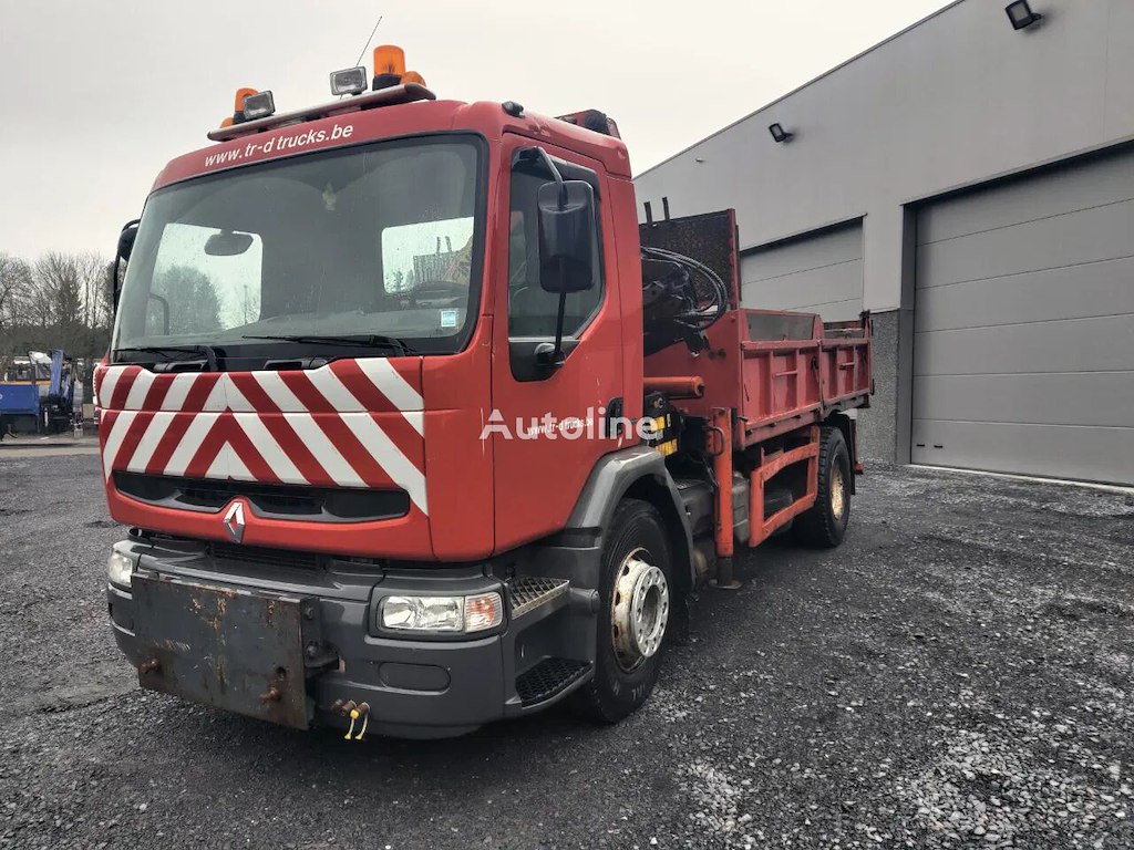 Renault Premium 260 4X2 - TIPPER - CRANE PALFINGER - REMOTE CONTROL kiper