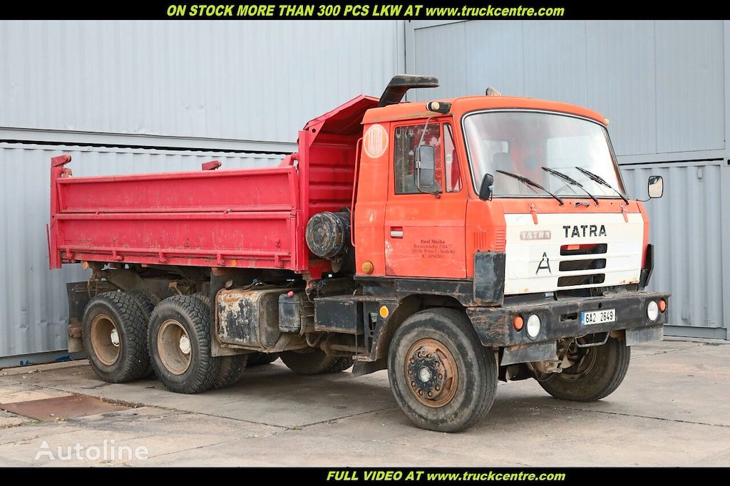 Tatra T815, 6x6, THREE-SIDED TIPPER kiper