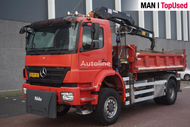 Mercedes-Benz AXOR 2129 / Kipper + Kraan kiper