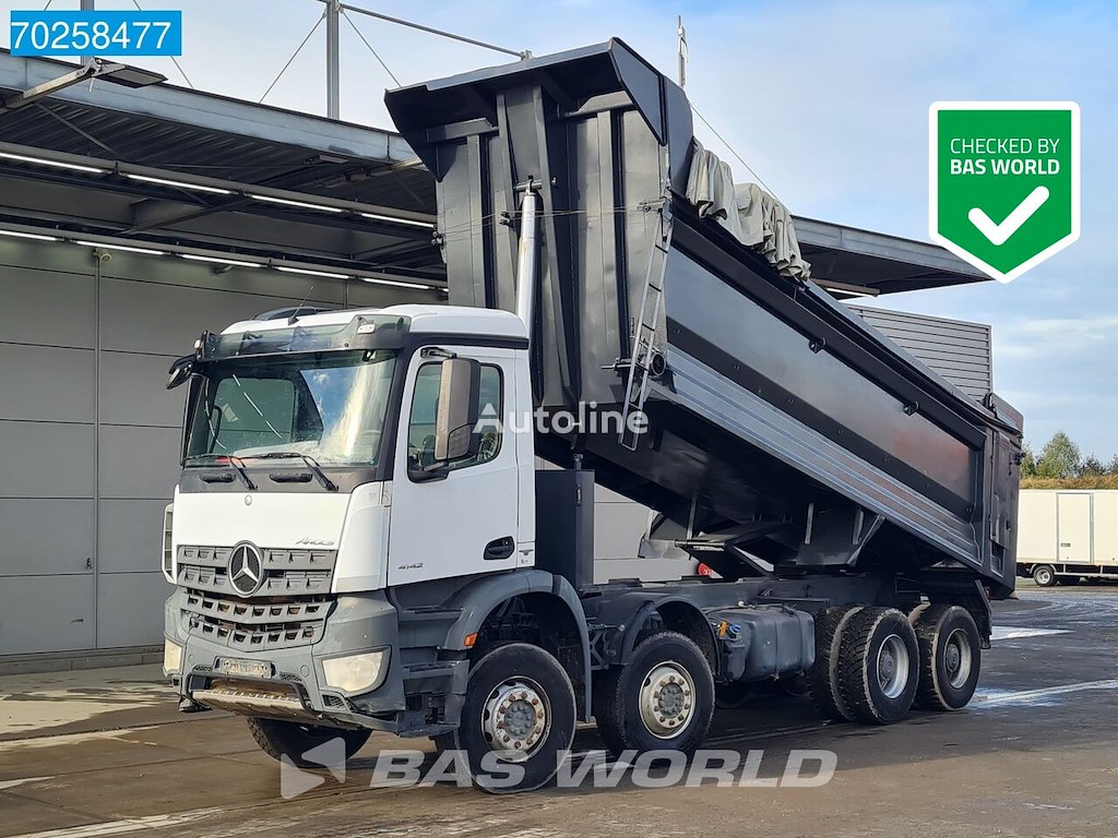 Mercedes-Benz Arocs 4142 8X4 24m3 Tipper Big-Axle Steelsuspension Euro 6 kiper