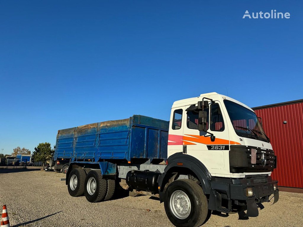 Mercedes-Benz SK 2631 big axles 6x4 full steel suspension kiper