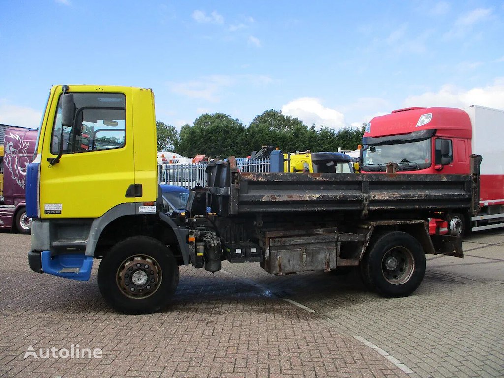 DAF 65 180 ATI 4X4 FULLSTEELSUSPENSION 3 ZIJDIGE KIEPER kiper