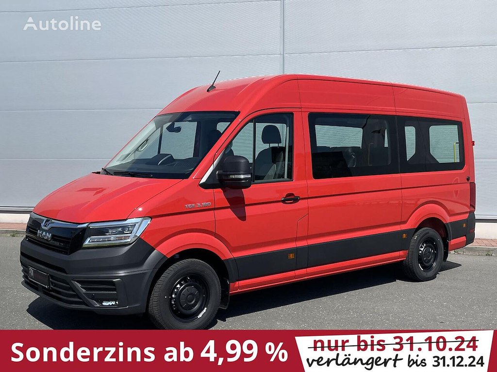 MAN TGE 3.180 Kombi L3H3 FEUERWEHR LED TEMPOMAT putnički minibus