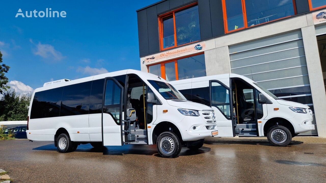 Novi Mercedes-Benz 519 Allrad 4 x 4 Vorlauffahrzeug neue ADA putnički minibus