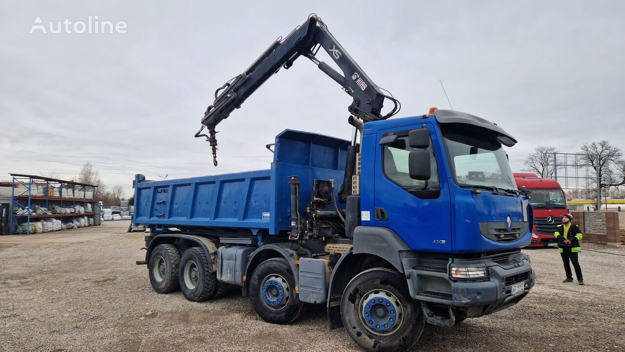 Renault Kerax 430 kamion s ravnom platformom