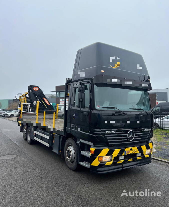 Mercedes-Benz Actros 2535 kamion s ravnom platformom