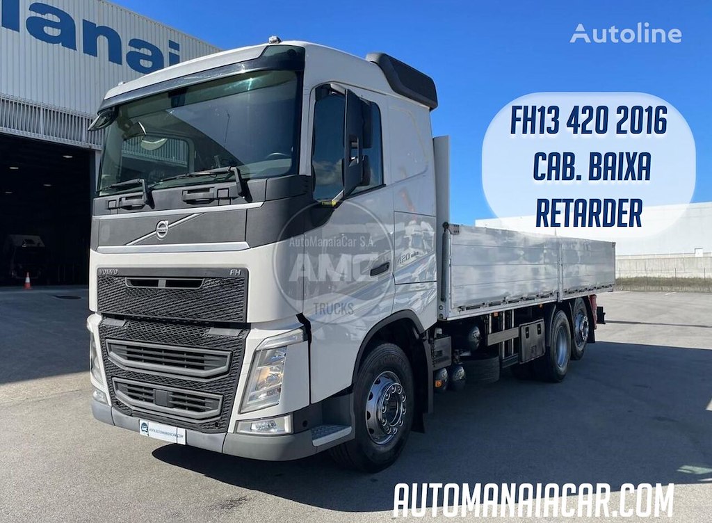 Volvo FH13 kamion s ravnom platformom