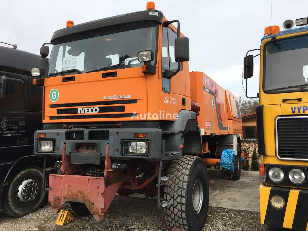 IVECO MP 190E0W 4x4 Sweeper vozilo za čišćenje ulica