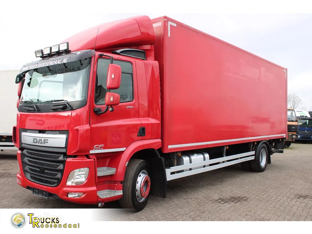 DAF CF 260 + EURO 6 + LIFT + 19T kamion furgon