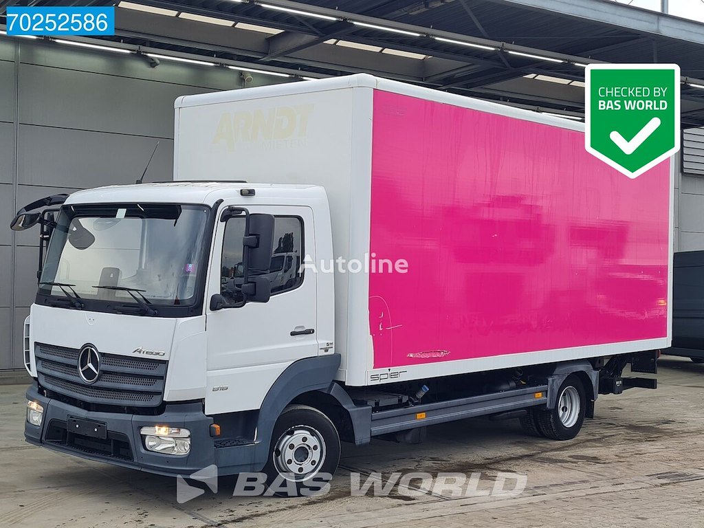 Mercedes-Benz Atego 816 4X2 8tonner Ladebordwand ClassicSpace Automatic Euro 6 kamion furgon