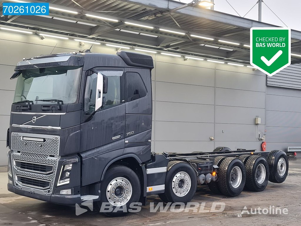 Volvo FH16 750 10X4 Lift+Lenkachse Navi Xenon VEB+ Euro 6 kamion šasija