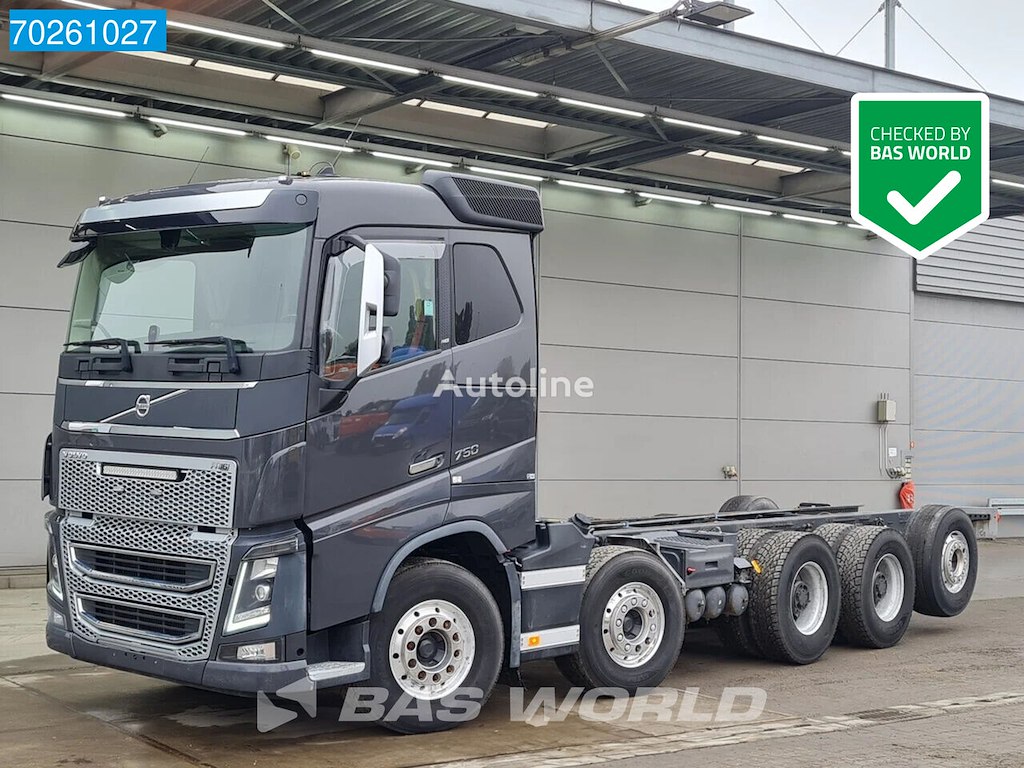 Volvo FH16 750 10X4 Dynamic-Steering Lift+Lenkachse VEB+ Navi Euro 6 kamion šasija