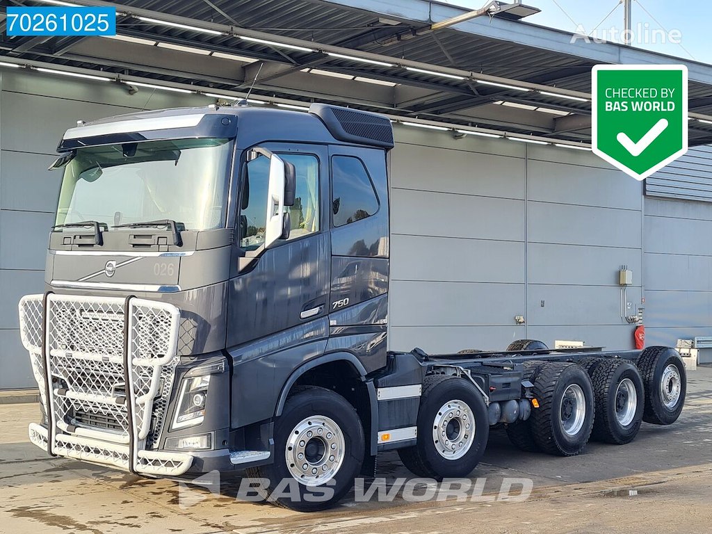 Volvo FH16 750 10X4 VEB+ Lift+Lenkachse Euro 6 kamion šasija