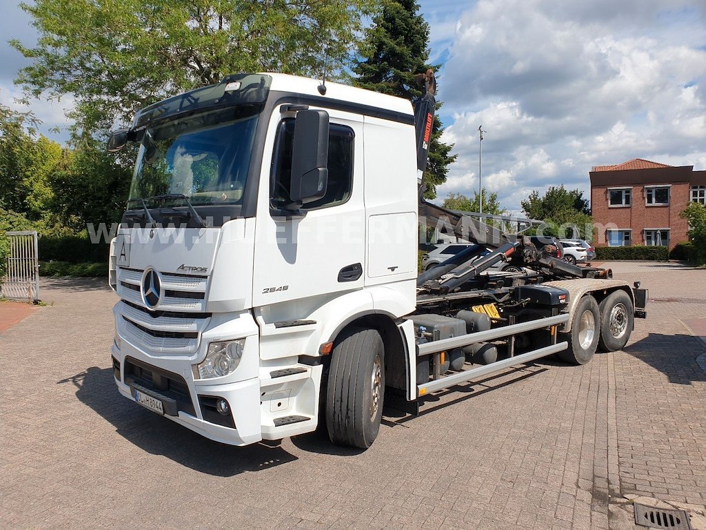 Mercedes-Benz Actrs 2545 6x Multilift U21 S61 Abrollkipper ALU kamion rol kiper