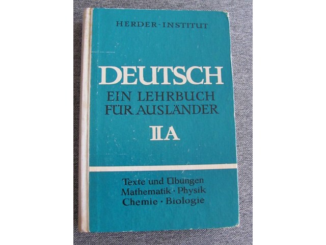 Deutsch  Ein Lehrbuch Für Ausländer