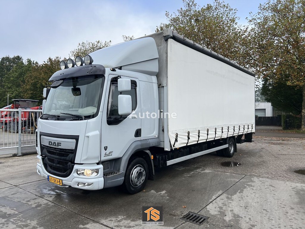 DAF LF 250 FA 12 TON - LADEBORDWAND - PRITSCHE - NL TOP kamion sa klizna zavesa cerada