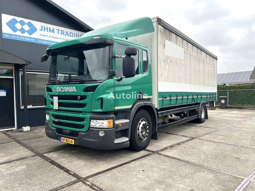 Scania P320-2015 -EURO 6-**612698KM**-LIFT 2TON-NL TRUCKS kamion sa klizna zavesa cerada