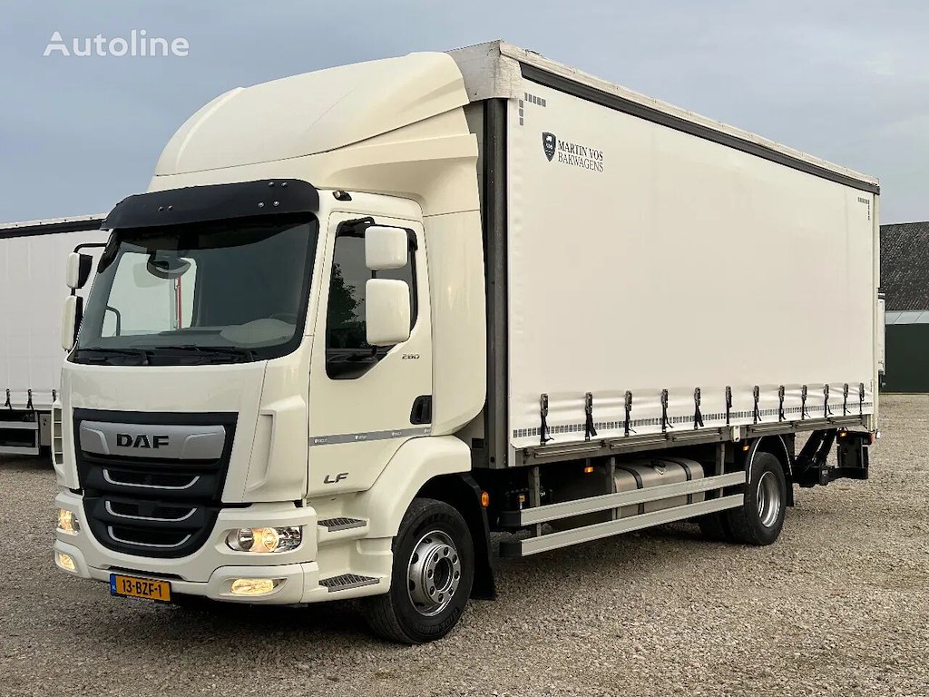 DAF LF 260 LF260.16 EURO6. 2021. kamion sa klizna zavesa cerada