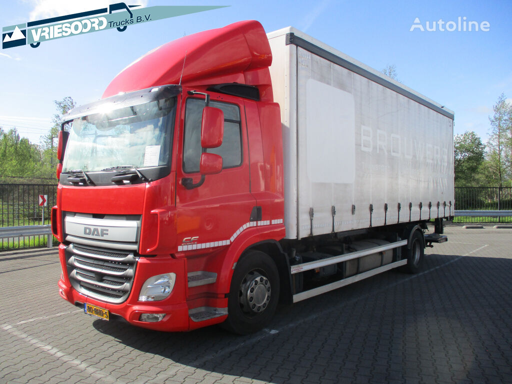 DAF CF 290 FA M4EN3 kamion sa klizna zavesa cerada