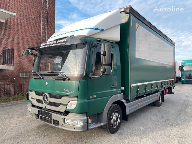 Mercedes-Benz Atego 816 German Truck kamion sa klizna zavesa cerada