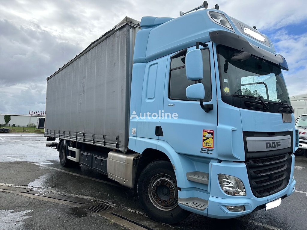 DAF CF 440 EURO 6 19T TAULINER kamion sa klizna zavesa cerada