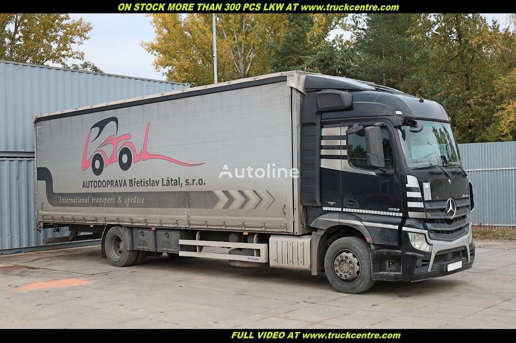 Mercedes-Benz ACTROS 1832 L, EURO 6, 23 PALLETS kamion s ceradom