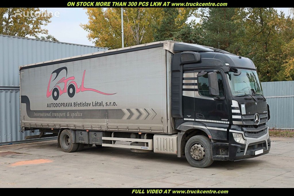 Mercedes-Benz ACTROS 1832 L, EURO 6, 23 PALLETS kamion s ceradom