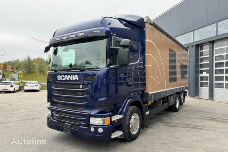 Scania R490 6x2 Lift- &Lenkachse kamion s ceradom