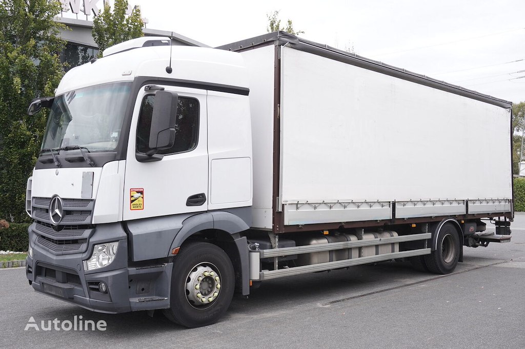 Mercedes-Benz Actros 1835 E6 4×2 / Curtainsider 21 pallets / tail lift 1.5t kamion s ceradom