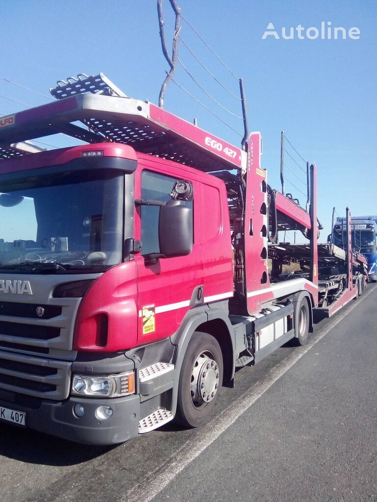 Scania +ROLFO EGO427 2016 autotransporter + prikolica autotransportera