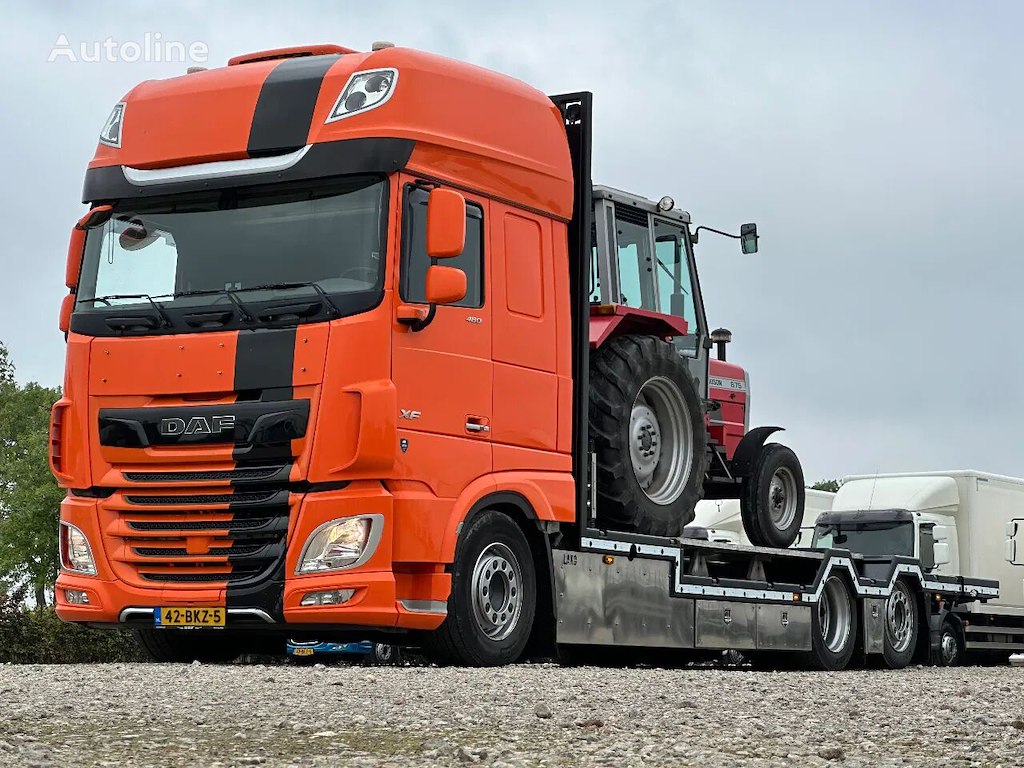 DAF XF 480 XF 480. EURO6. 2018 OPRIJWAGEN in Topstaat. autotransporter