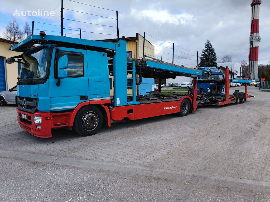 Mercedes-Benz Actros 1836 autotransporter + prikolica autotransportera