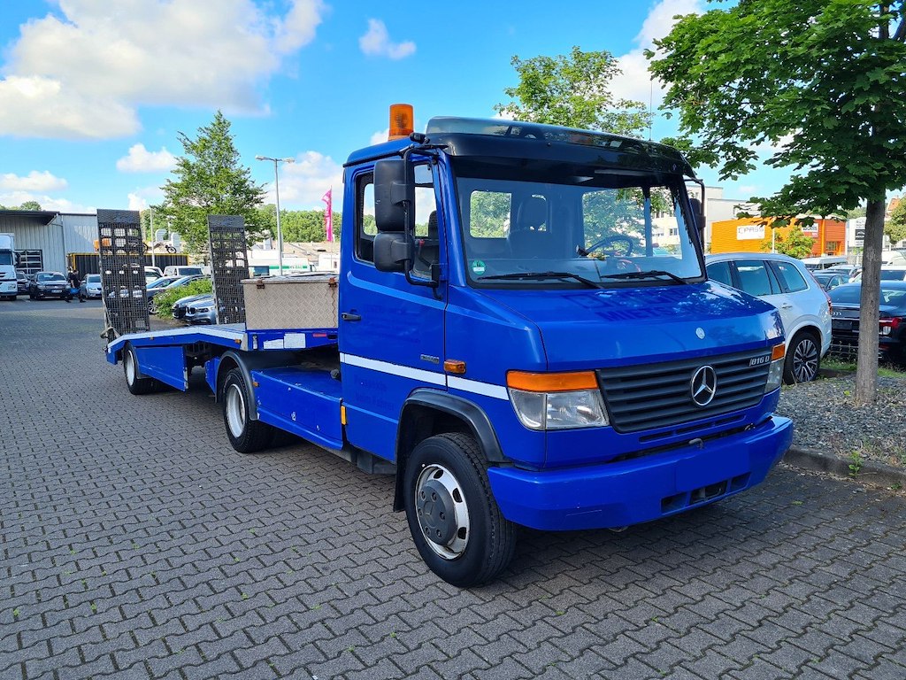 Mercedes-Benz Vario 816 Vehicle transporter + winch šlep auto