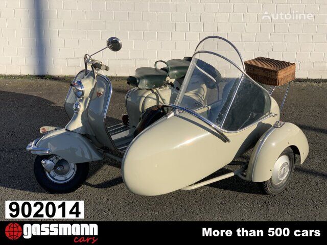 Lambretta LD 125 mit Seitenwagen skuter