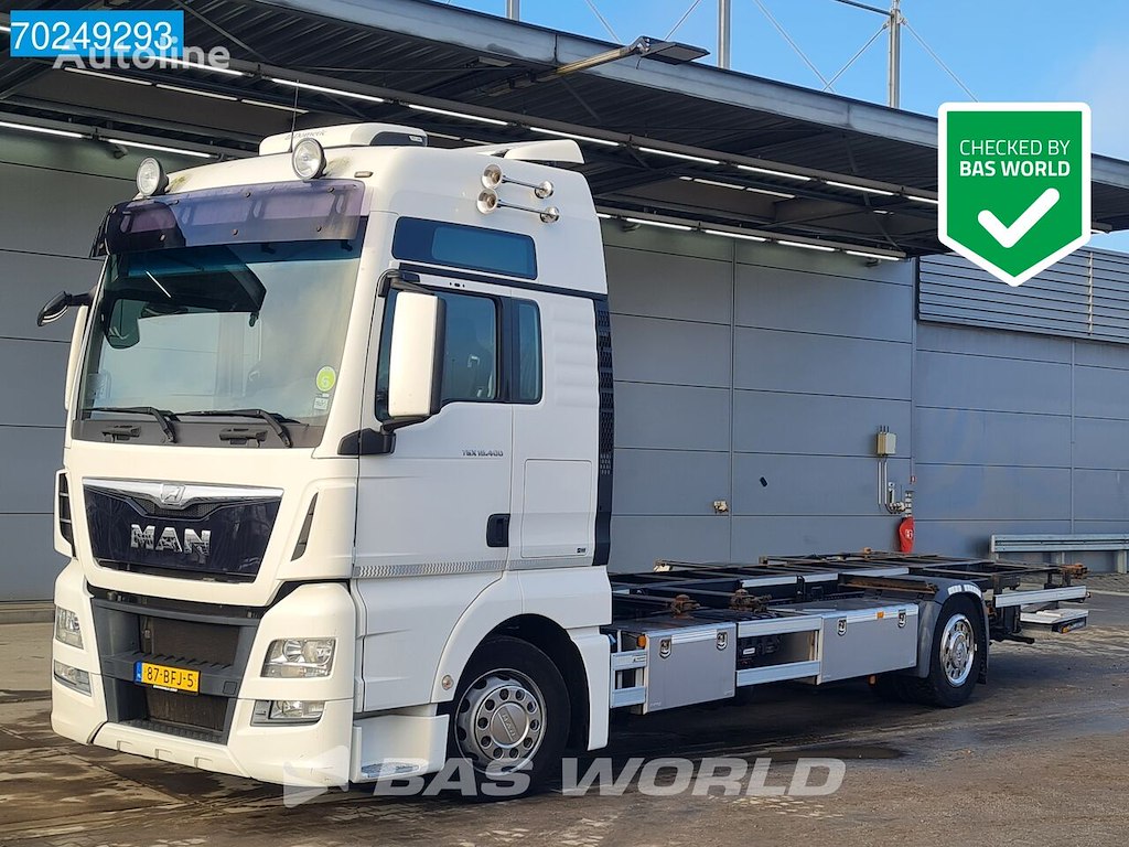 MAN TGX 18.400 4X2 NL-Truck XXL Standklima Navi BDF Euro 6 vozilo za prevoz kontejnera